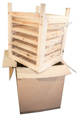 Primrose Traditional Apple Storage Rack with 7 Drawers 91cm x 58.5 x 53cm