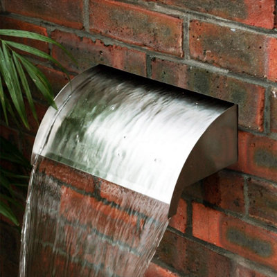 Primrose Victoria Falls Stainless Steel Waterfall Blade Cascade - Sheer ...
