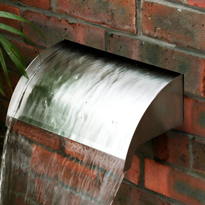 Primrose Victoria Falls Stainless Steel Waterfall Blade Cascade - Sheer ...