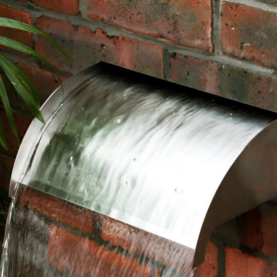 Primrose Victoria Falls Stainless Steel Waterfall Blade Cascade - Sheer ...