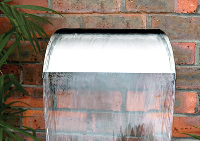 Primrose Victoria Falls Stainless Steel Waterfall Blade Cascade - Sheer ...