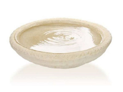 Primrose Wilson Stone Bird Bath Water Drinking Bowl D38cm