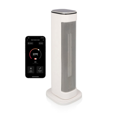 Princess 2kw SMART Ceramic Heater White