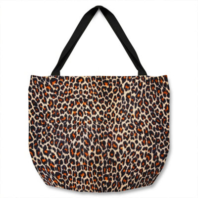 Print Of Leopard Skin Tote bat Designer Style
