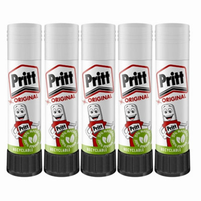 Pritt Stick Original Non-Toxic Washable Paper Glue, Adhesive for Crafts ...