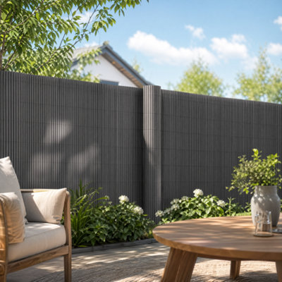 Privacy Fence Sunshade Screen Panels for Balcony & Patio Elegance 1m x 3m