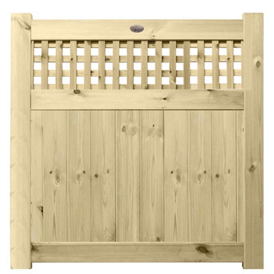 Prmier URBAN Tongue & Groove Garden Gate Padestrian Pathway Height: 4ft ...
