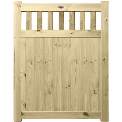 Prmier URBAN Tongue & Groove Garden Gate Padestrian Pathway Height: 5ft ...