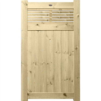Prmier URBAN Tongue & Groove Garden Gate Pedestrian Pathway Height: 5ft ...