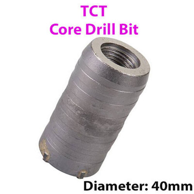 PRO 40mm (1.57") TCT Core Drill Bit Tile Marble Glass Brick Hole Saw Cutter