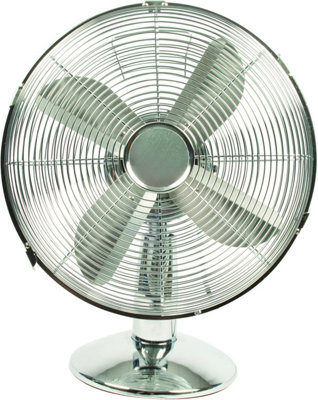 Pro elec 12-Inch Metal Fan Mains Powered