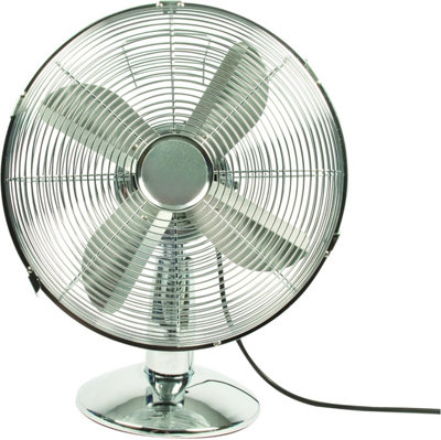 Pro elec 12-Inch Metal Fan Mains Powered