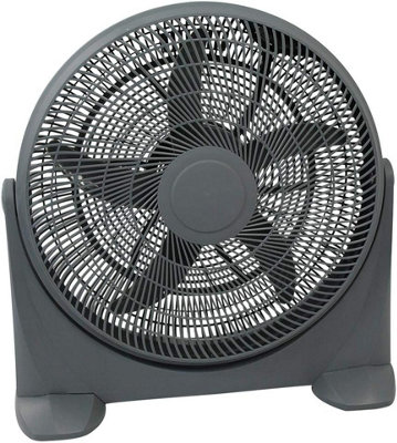 PRO ELEC PEL01927 20" Box Fan, Black