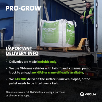 Pro-Grow 30L Soil Conditioner Compost Full Pallet (66 bags): Peat-free ...