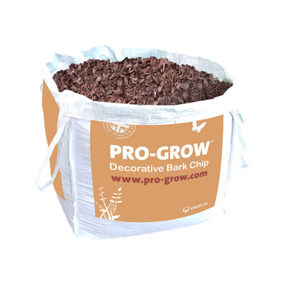 Pro-Grow 730L Decorative Bark Chip Bulk Bag: High quality mixed bark ...