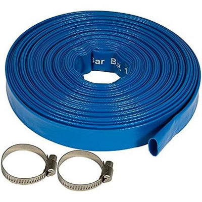 Pro-Kleen 25M PVC Heavy Duty Layflat Submersible Pump Hose For Flood ...