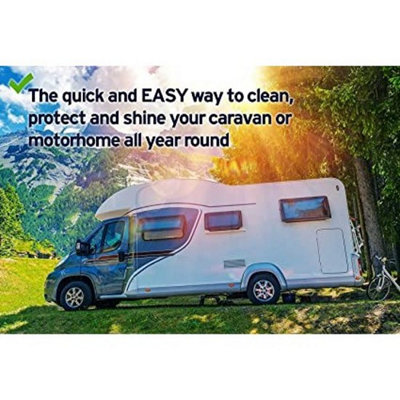 Pro-Kleen Caravan and Motorhome Cleaner Removes Black Streaks Dirt ...