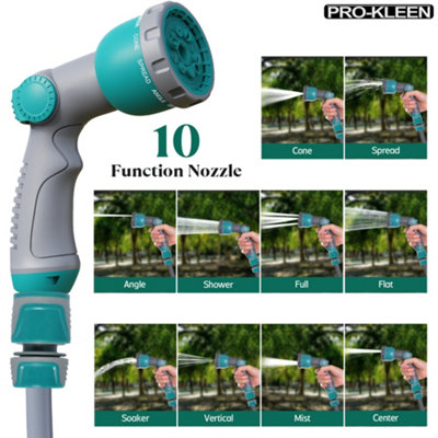 Pro-Kleen Garden Hose Reel Pipe, Retractable Wall Mounted, Auto Lock ...