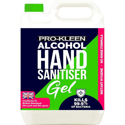 Pro-Kleen Hand Sanitiser Gel 70% Alc Antibacterial Sanitizer 5L