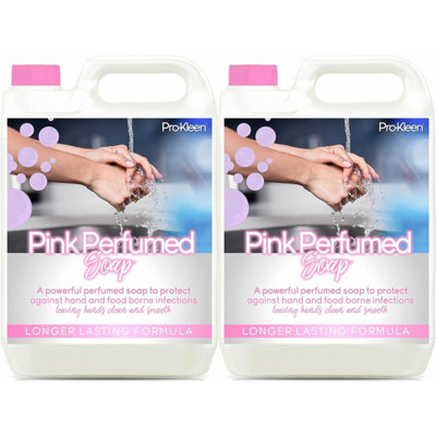 Pro-Kleen Hand Soap Luxury Pink Pearlised, Perfumed Soap 10 Litres