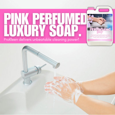 Pro-Kleen Hand Soap Luxury Pink Pearlised, Perfumed Soap 15 Litres