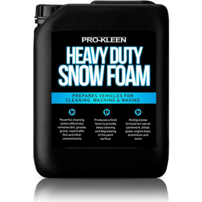 Pro-Kleen Heavy Duty Snow Foam Shampoo Super Thick Foam for Large ...