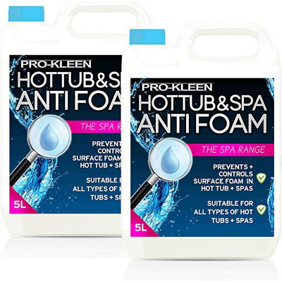 Pro-Kleen Hot Tub & Spa Anti Foam for All Hot Tubs & Spas-Easy to Use ...