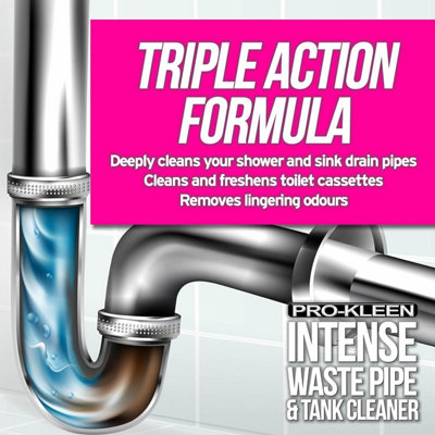 Pro-Kleen Intense Waste Pipe and Tank Cleaner For Caravans and ...