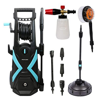 Pro-Kleen Jet Washer Electric 2.2kW With 8M Hose, Turbo Nozzle, Rotary ...
