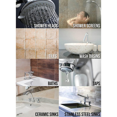 Pro-Kleen Limescale Remover Spray - Removes Stubborn Limescale, Dust ...