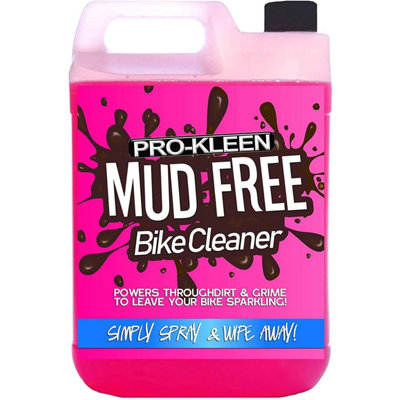 PRO-KLEEN MUD FREE BIKE & MOTORBIKE CLEANER SPRAY 5L