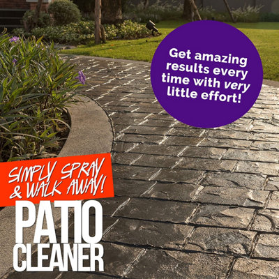 Pro-Kleen Patio Cleaner Ready to Use Simply Spray & Walk Away Green ...