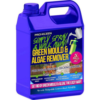 Pro-Kleen Patio Cleaner Simply Spray and Walk Away Green Mould and ...