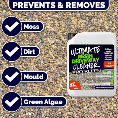 Pro-Kleen Resin Driveway Cleaner 5L Simply Spray and Walk Away Free ...
