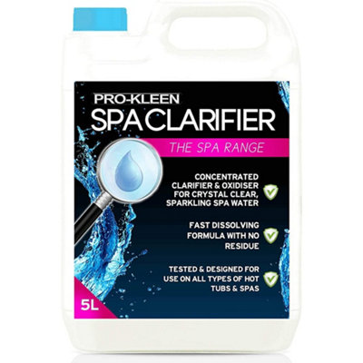 Pro-Kleen Spa Clarifier for Pools and Hot Tubs- Achieve Brilliant ...