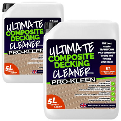 Pro-Kleen Ultimate Composite Decking Cleaner 10L