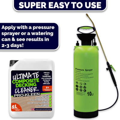 Pro-Kleen Ultimate Composite Decking Cleaner 10L