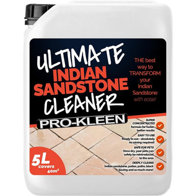 Pro-Kleen Ultimate Indian Sandstone Cleaner Removes Dirt, Grime, Black ...