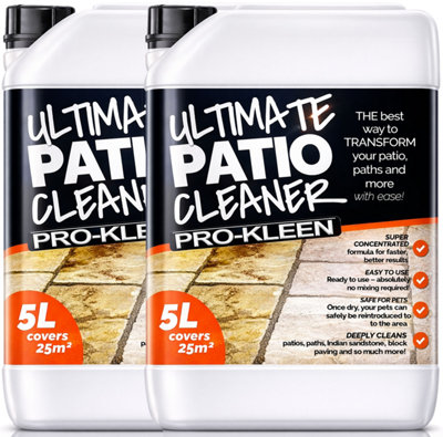 Pro-Kleen Ultimate Patio Cleaner - Deeply Cleans Patios & Drives to ...
