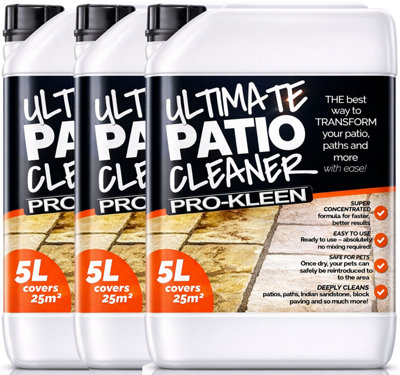 Pro-Kleen Ultimate Patio Cleaner - Deeply Cleans Patios & Drives to ...