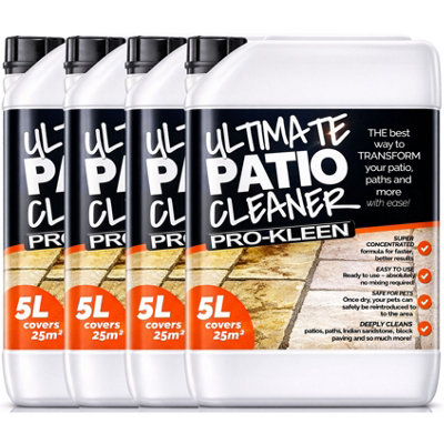 Pro-Kleen Ultimate Patio Cleaner - Deeply Cleans Patios & Drives to ...