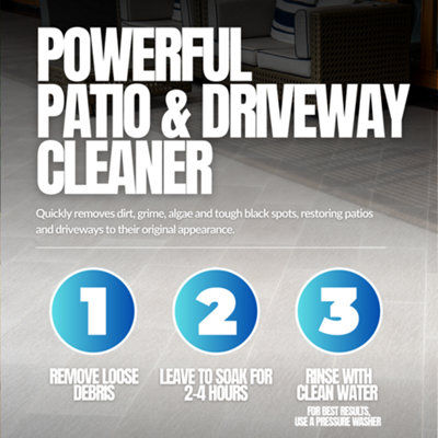 Pro-Kleen Ultimate Patio Cleaner - Deeply Cleans Patios & Drives to ...
