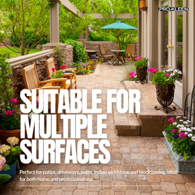 Pro-Kleen Ultimate Patio Cleaner - Deeply Cleans Patios & Drives to ...