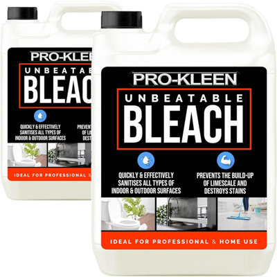 Pro-Kleen Unbeatable Bleach - Kills Germs and Bacteria - Removes Odours ...