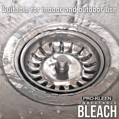 Pro-Kleen Unbeatable Bleach - Kills Germs and Bacteria - Removes Odours ...