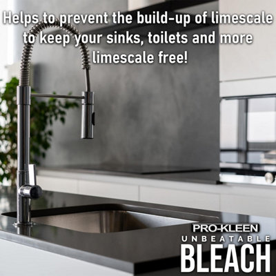 Pro-Kleen Unbeatable Bleach - Kills Germs and Bacteria - Removes Odours ...