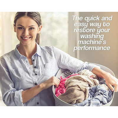 Pro-Kleen Washing Machine Cleaner and Descaler - 50 Treatments ...