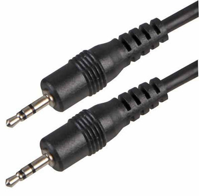 PRO SIGNAL - 2.5mm Stereo Jack Plug to Plug Lead, 5m Black