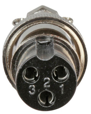 PRO SIGNAL - 3-Pin Multi-Pole Connector Socket