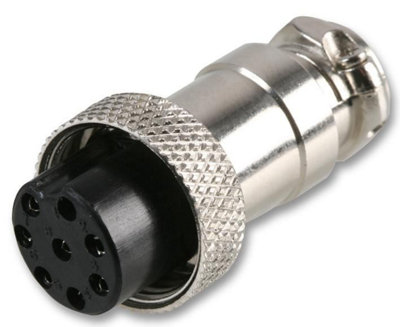 PRO SIGNAL - 8 Way Multipole Circular Socket, Locking, Solder ...